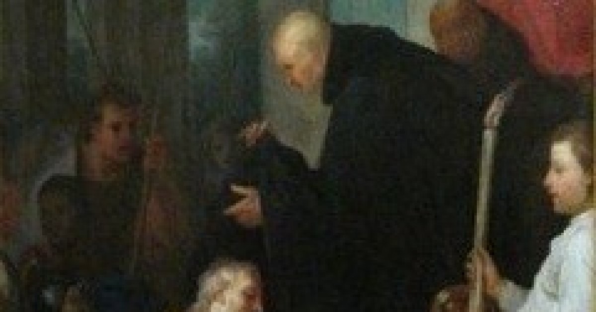 San Angilbert de St-Riquier, abad.