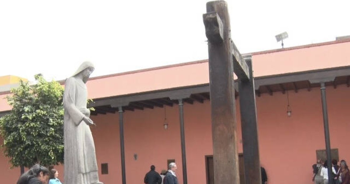 En la casa de Santa Rosa de Lima