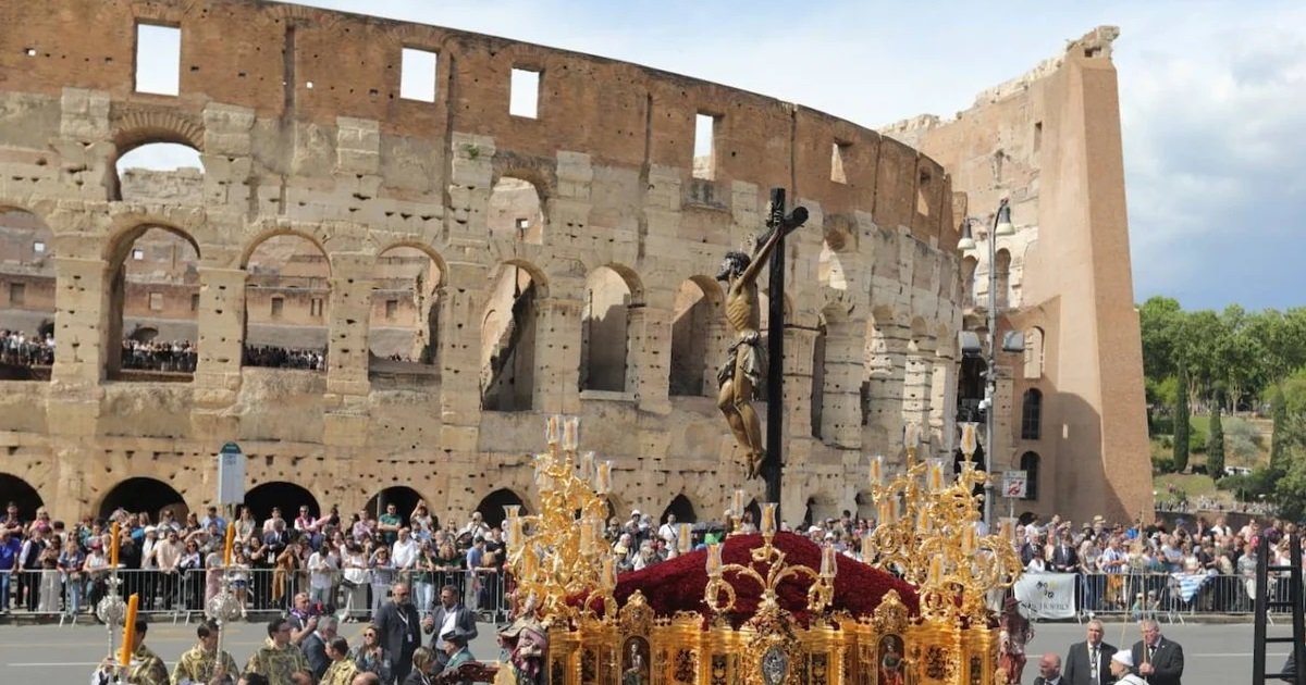La gran procesión del Jubileo de Cofradías en Roma: vídeo de 12 horas