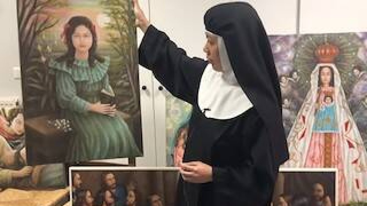 El talento artístico de Sor Mira